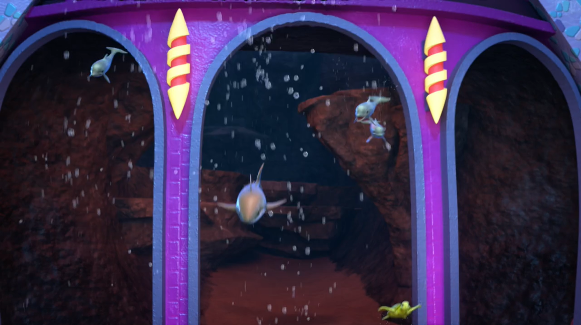 Barbie Mermaid Power - Fun With Underwater Animals Clip | POP